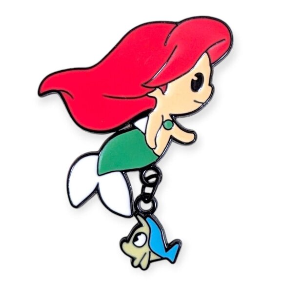 Independent | Jewelry | Little Mermaid Disney Fantasy Pin Chibi Ariel ...
